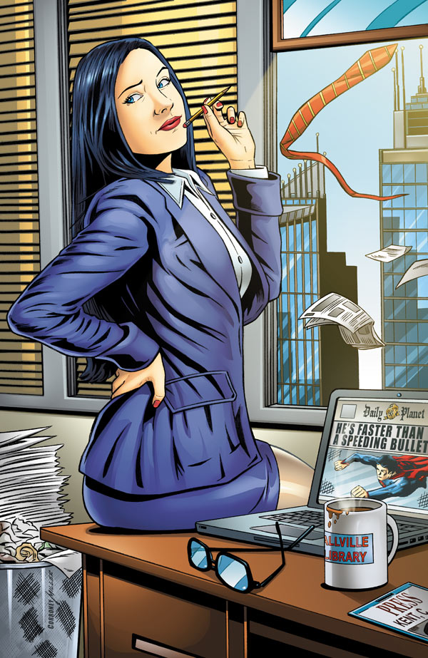 Lois Lane Artist Print · Joe Corroney Art Store · Online Store Powered By Storenvy