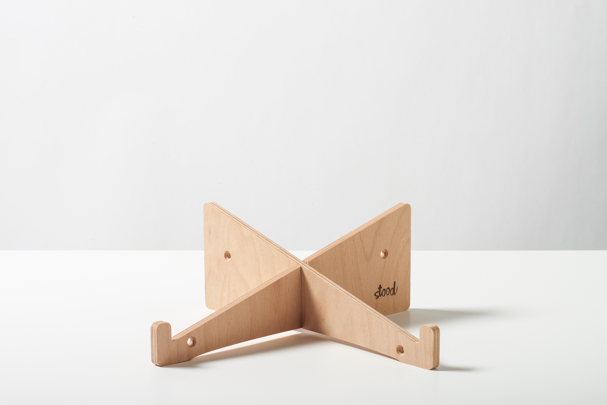 a Laptop Stand made of Wood on Storenvy