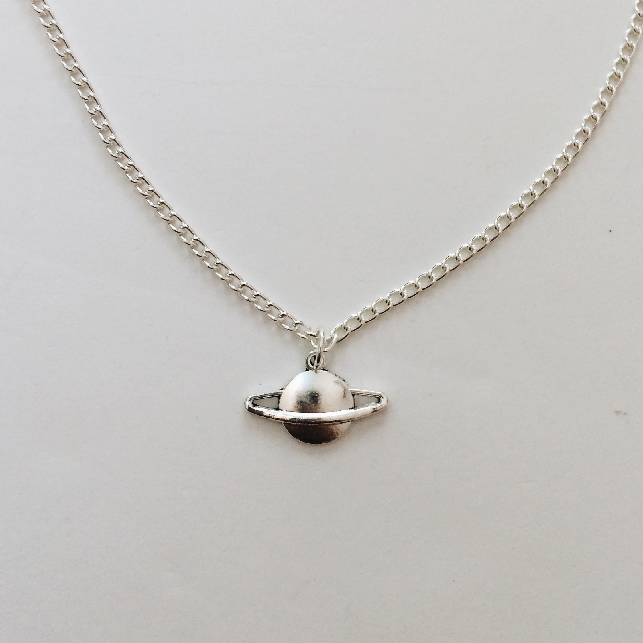 Saturn Chain Necklace on Storenvy