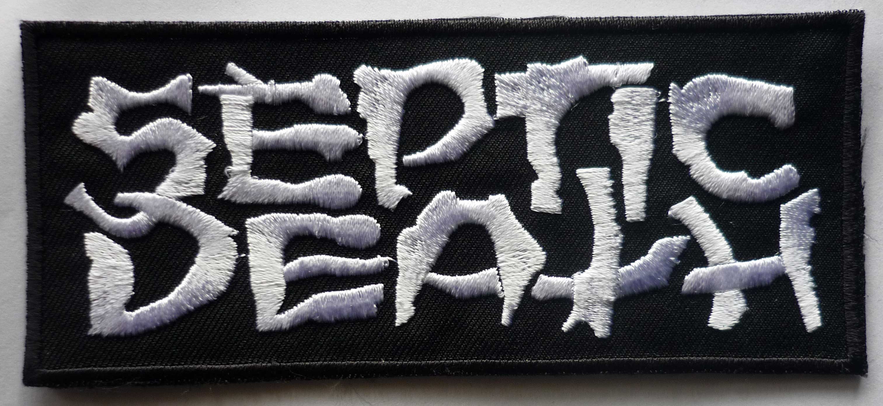 SEPTIC DEATH embroidered patch on Storenvy