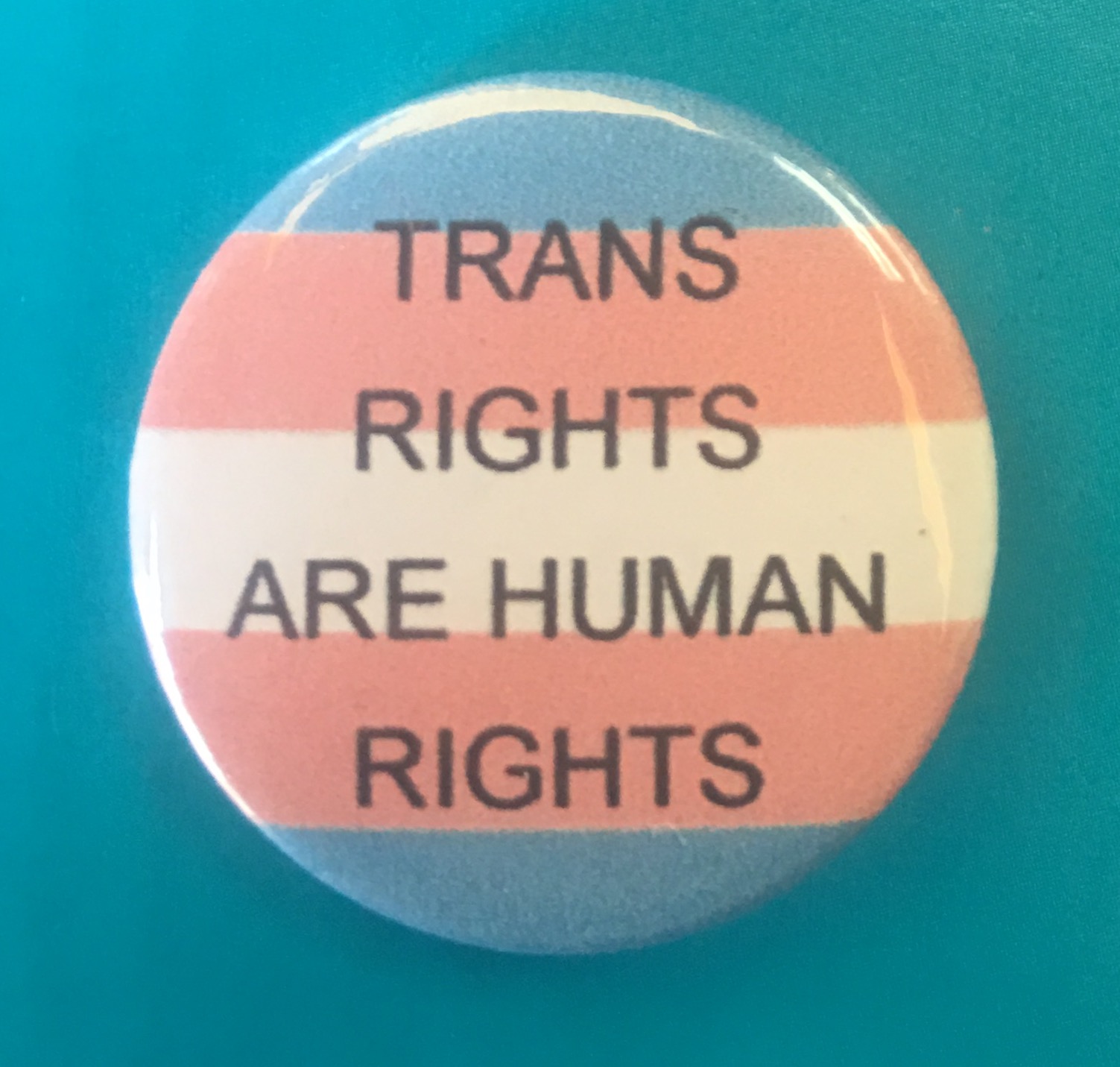Trans Rights Button on Storenvy