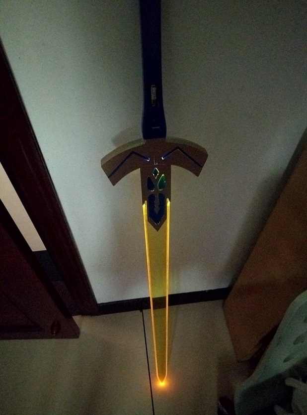 Fate/Zero Saber Invisible Air Excalibur Cosplay Replica Transparent ...